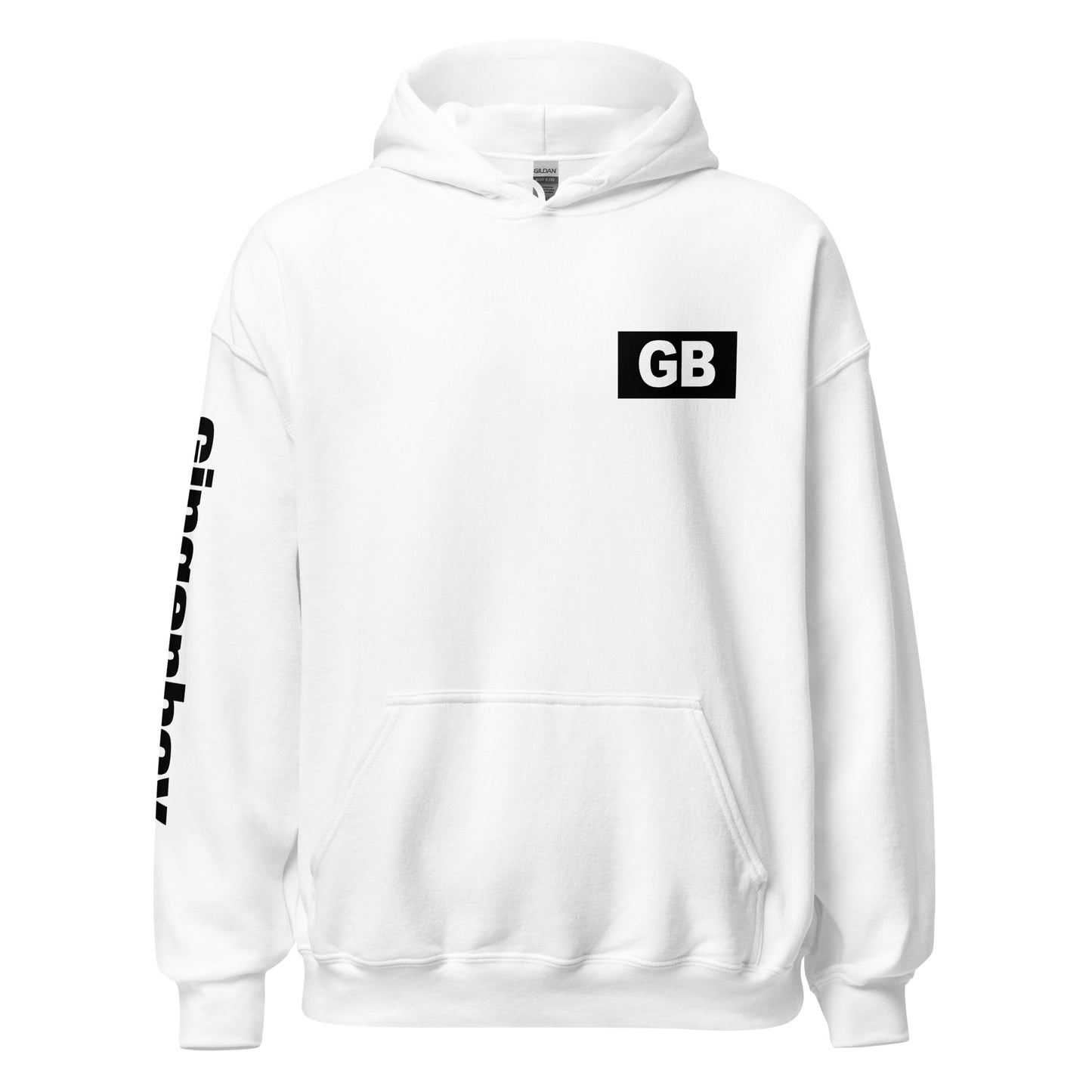 Black GB Logo Hoodie – Gingerboymerchandise